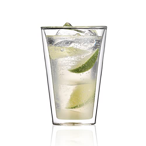 Bodum Canteen Double Wall Cooler/Pint Glass, Set of 2