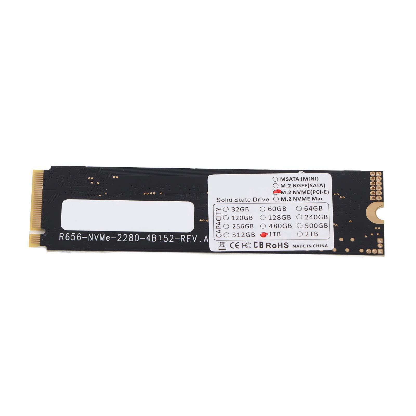 Computer SSD, Seismic Transmission with high Speed Drop Protection M.2 NVME SSD Low Latency for Computer