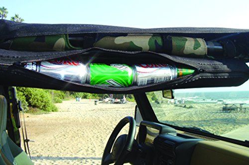 VDP Universal Products 5078115 Neoprene Black Can Tube Cooler and Storage Pouch (Six (6), Velcro Straps and Shoulder Strap)