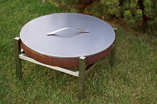 Curonian Fire Pit Stainless Steel Cover/Lid - 25"