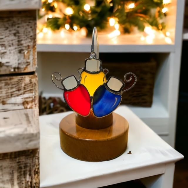 Switchables Glass Cover: Christmas Light Bulbs