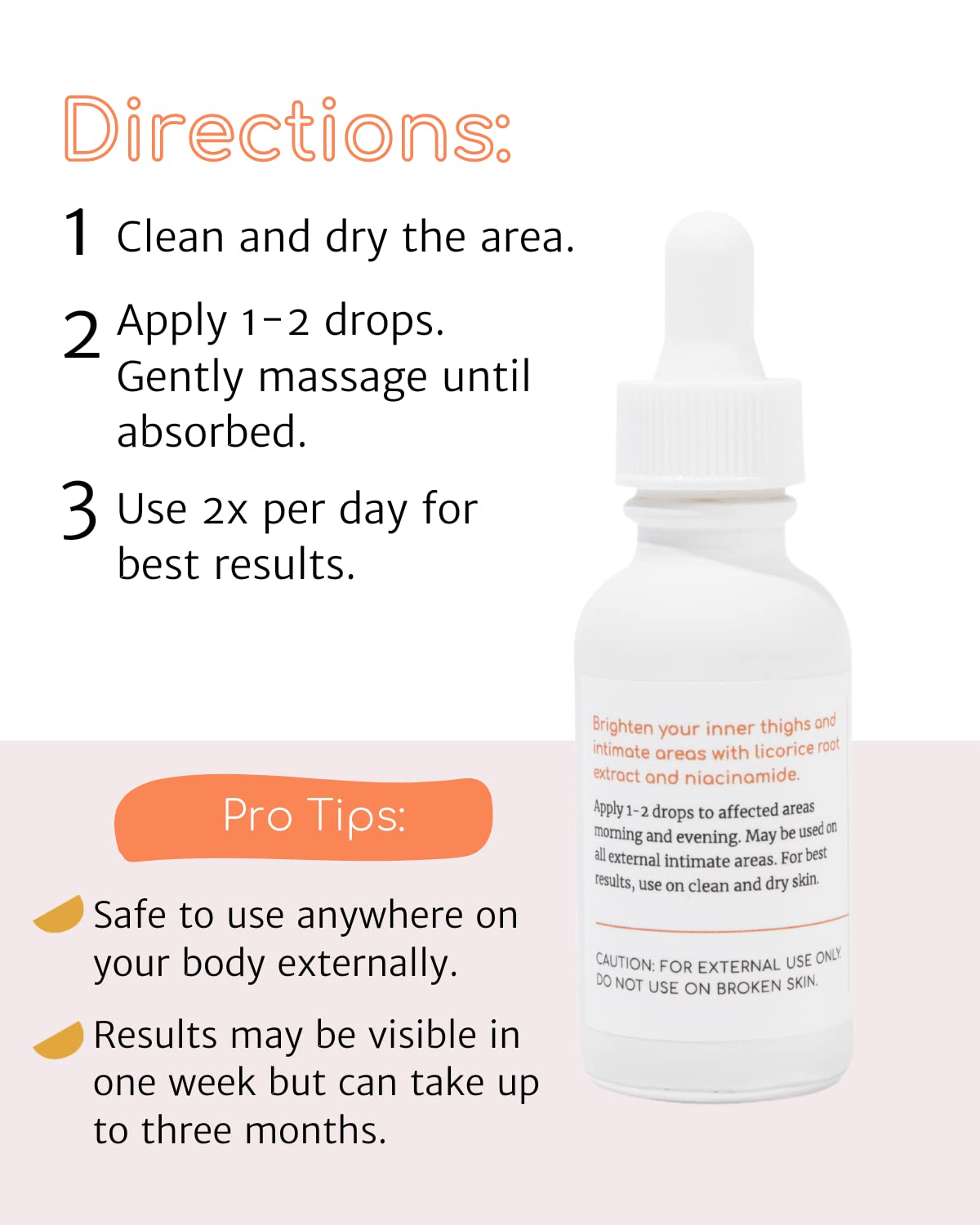 Forgotten Skincare The Down Low Inner Thigh Serum for Razor Burn, Ingrown Hairs & Dark Spots On Bikini Area