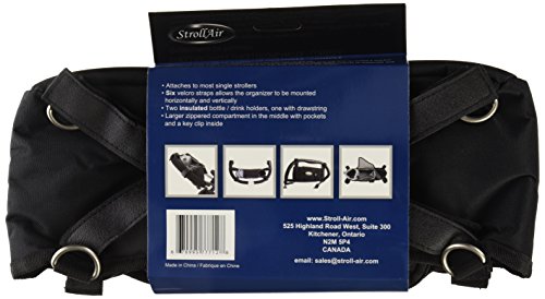 Stroll-Air Stroller Organizer, Console Black