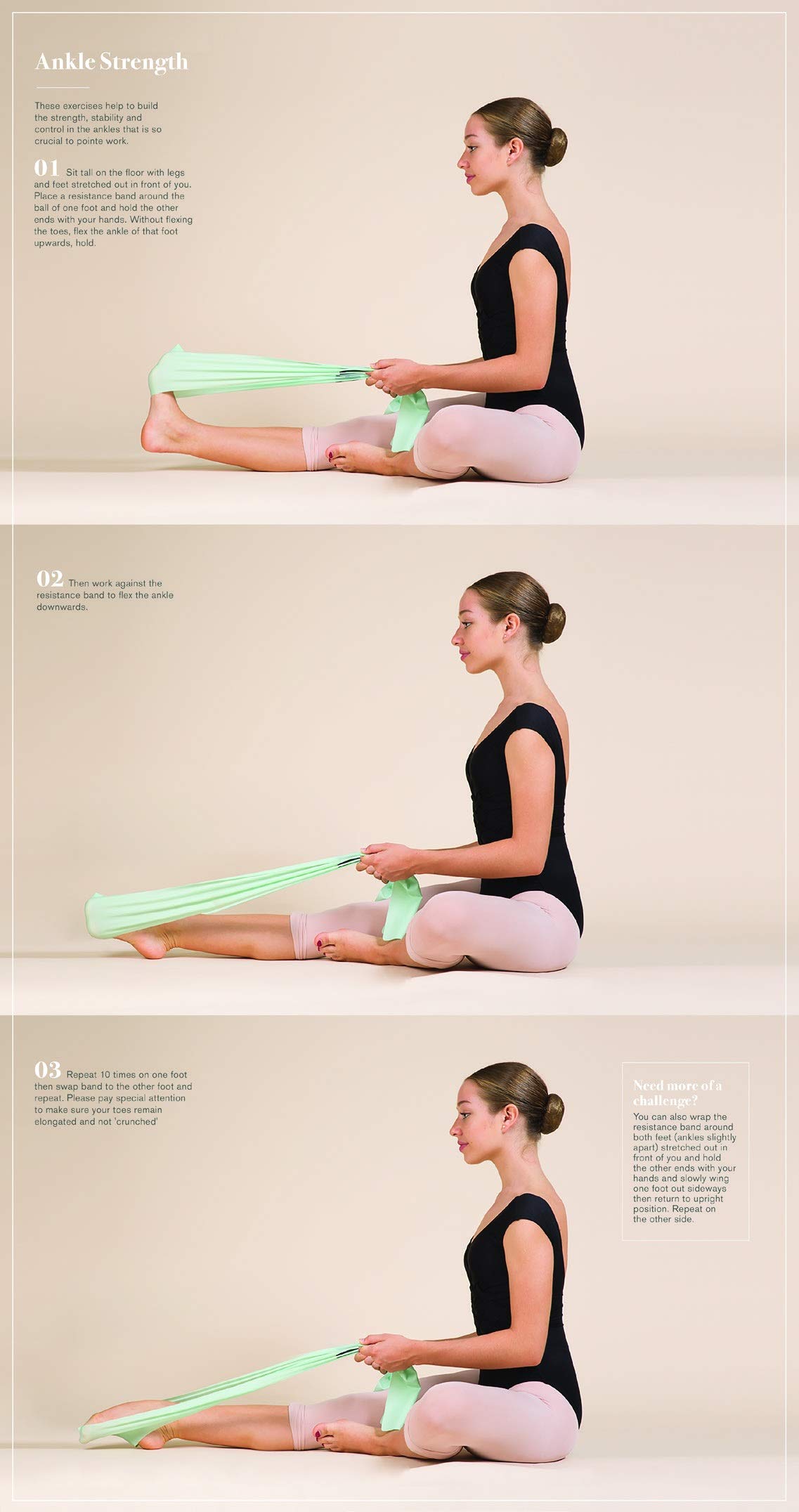 Bloch Dance A0925 Exercise Band Light Resistance Exercise Bands