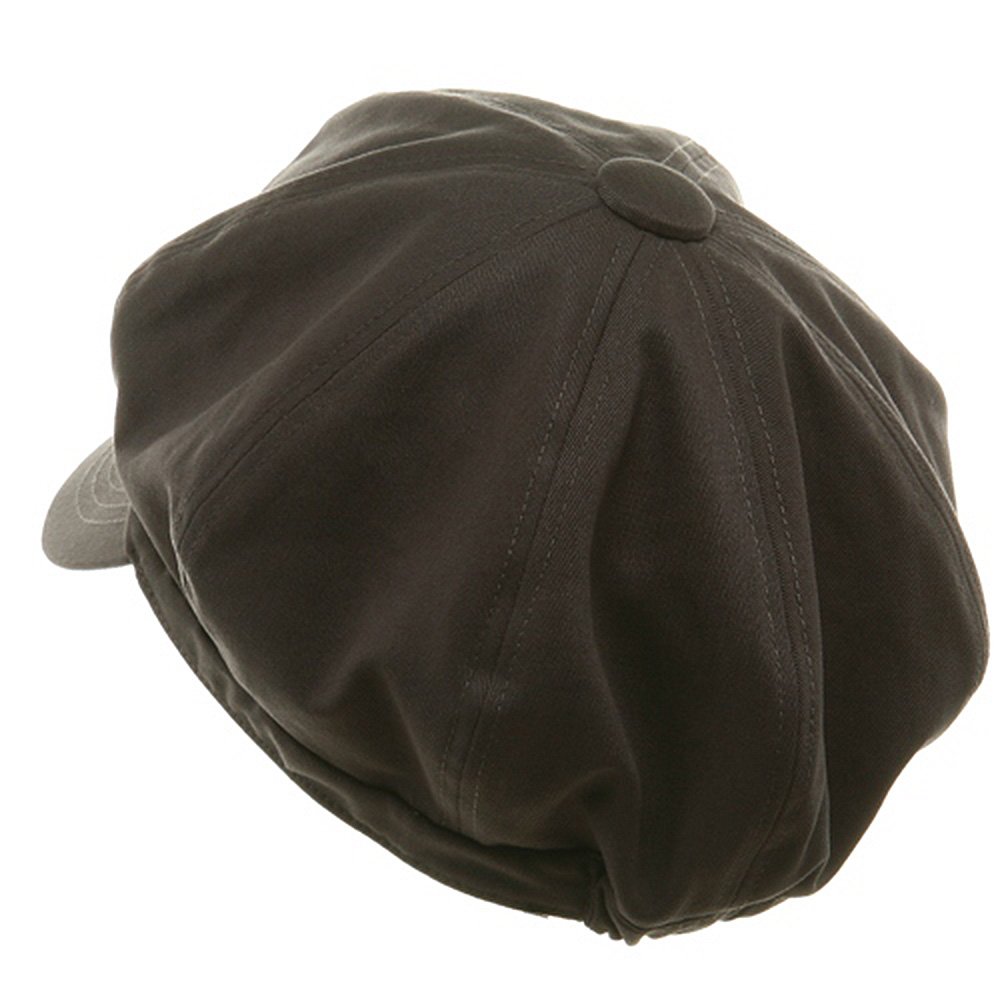 Big Size Cotton Newsboy Hat for Big Head- Denim OSFM