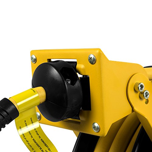 DeWalt DXCM024-0343 Double Arm Hose Reel with 3/8β x 50β Premium Rubber Hose