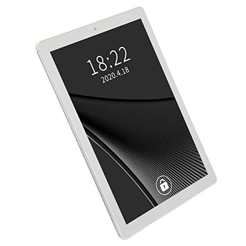 BUUA Compatible Tablet PC 10 Inch Tablet Multilingual 3GB RAM 64GB ROM 100‑240V 3G Network & IPS HD Screen WiFi 5G 11 for Work Home Women (US Plug)