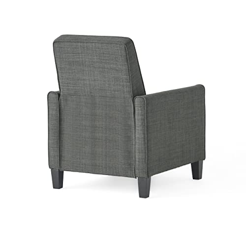 Great Deal Furniture Lucas Grey Recliner Club Chair
