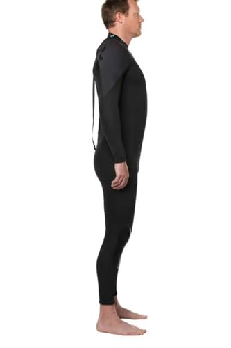 BARE 2MM Revel Men's Shorty Wetsuit | Combines Comfort and Flexibility | Made from a Blend of Neoprene and Laminate | Designed for All Watersports Including Scuba Diving and Snorkeling | Grey - 2XL