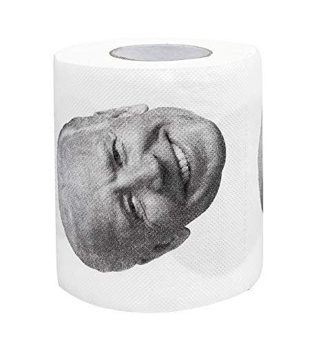 SummitLink Joe Biden Toilet Paper Tissue Napkin Prank Fun Birthday Party Novelty Gift Idea (A-1Roll)