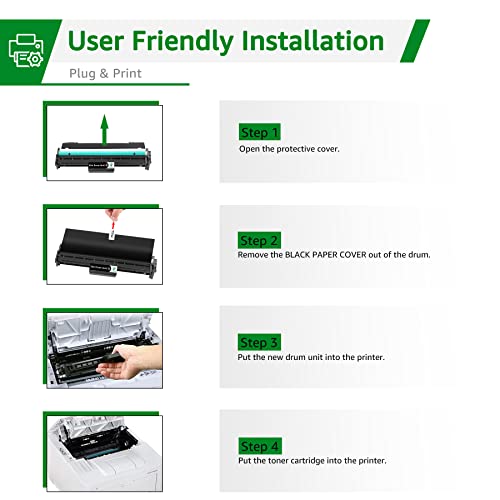 GREENSKY Compatible Image Drum Unit Replacement for HP 32A CF232A Drum for Pro M118dw M148dw M148fdw M203dw M227fdw M227fdn Printer (Black, 1 Pack)