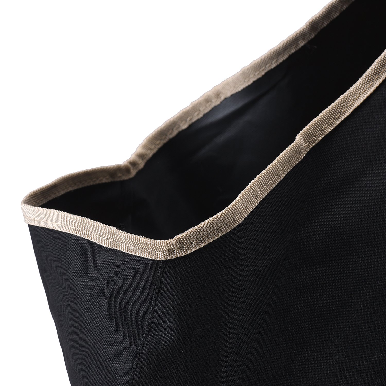 Large Canvas Log Tote Bag Carrier Indoor Fireplace Landman Firewood Totes Holders (1)