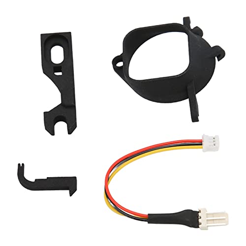 Console Cooling Fan Mount, Mini Fan 3D Print Mount Kit Replacement Stable ABS Material Professional 10K Cable for Game Controller