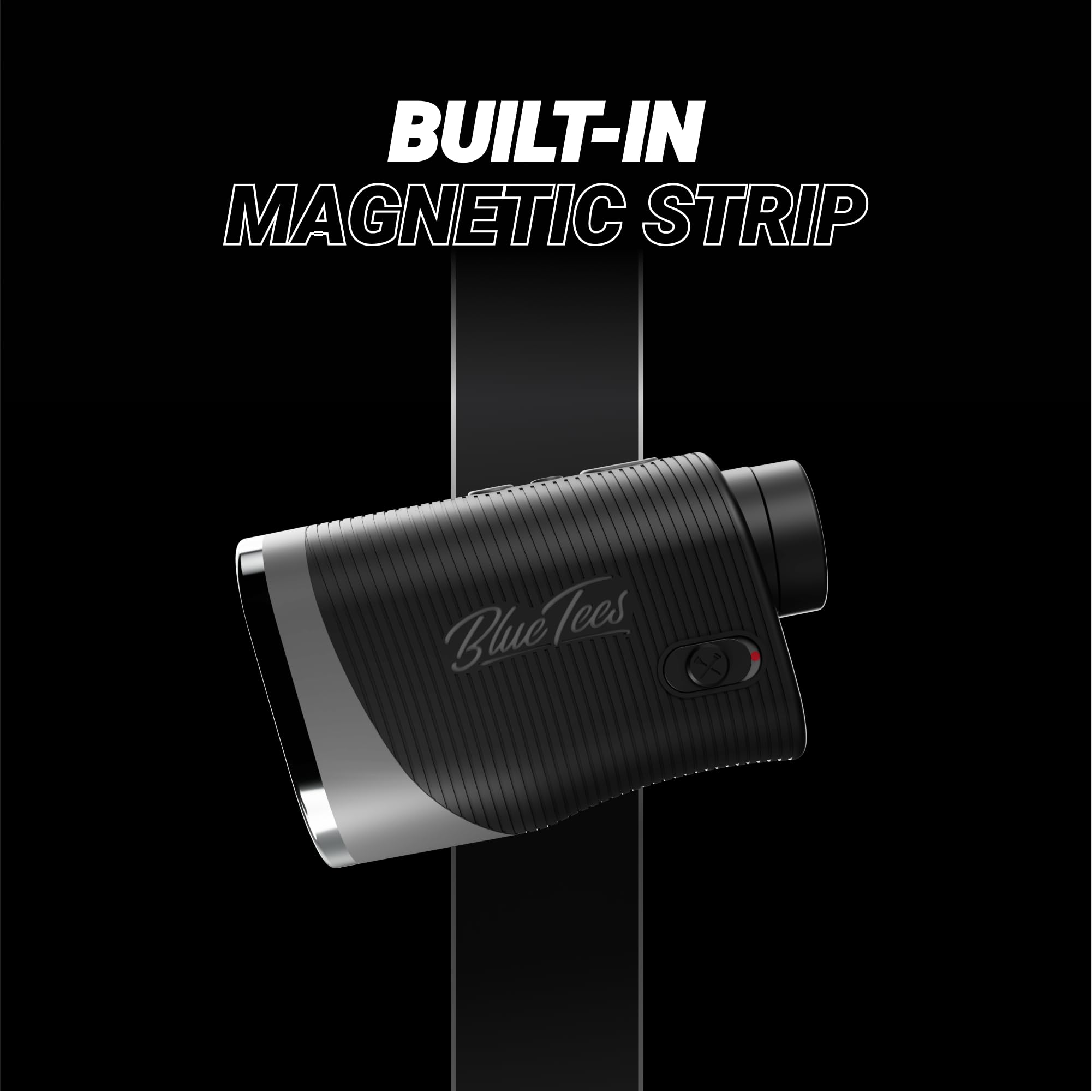 Blue Tees Golf Series 3 Max+ Golf Rangefinder with Slope Switch, 1000 Yards Range Finder, 6X Magnification Laser Rangefinder, Slope Measurement, Magnetic Strip, Flag Pole Locking with Pulse Vibration
