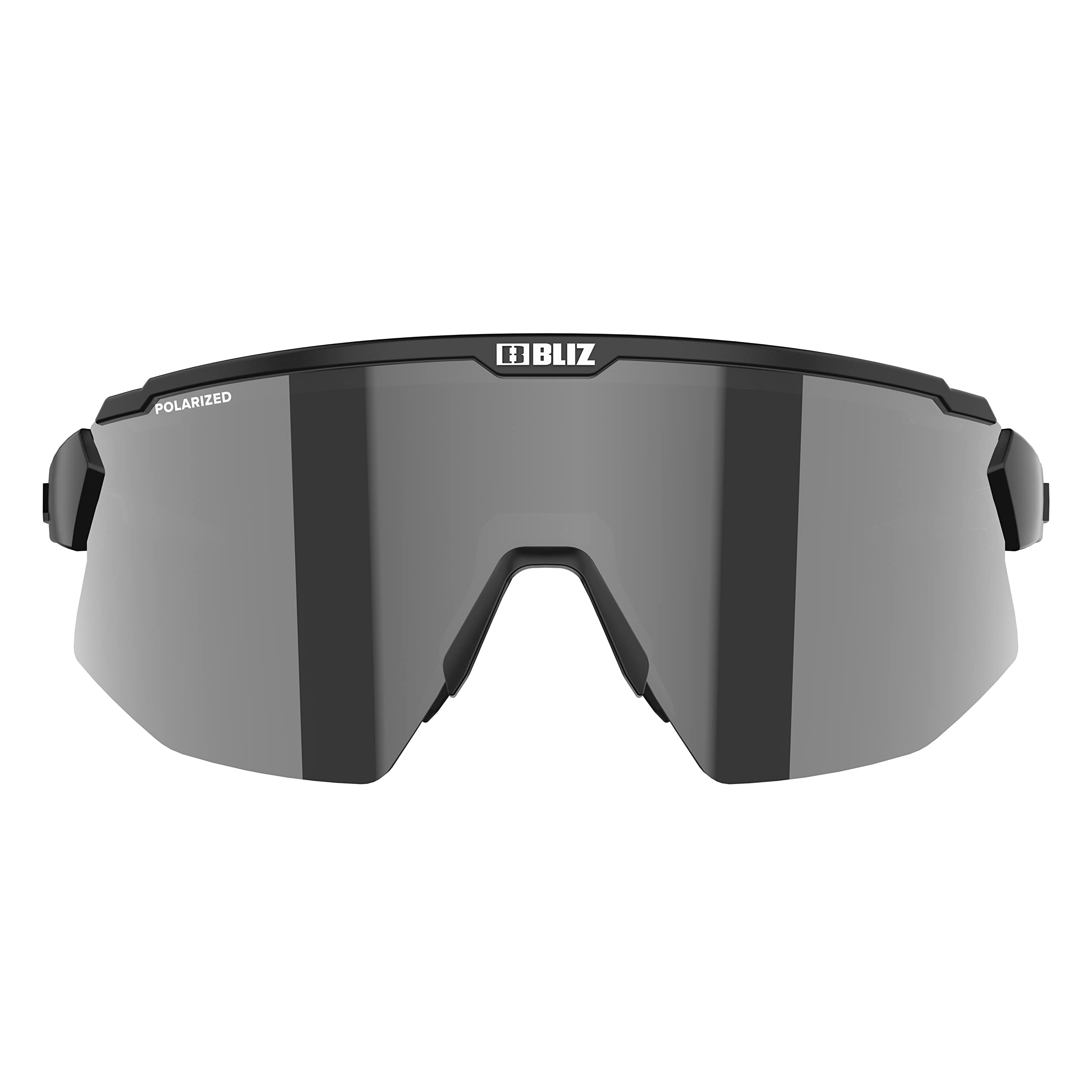 Bliz Breeze Sunglasses, Matte Black/Silver Mirror, 60mm