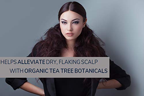 GIOVANNI Tea Tree Triple Treat Invigorating Shampoo & Conditioner Set - Cooling Peppermint, Eucalyptus, Rosemary, Helps Dry, Flaky Scalp, Salon Quality, Vegan, Cruelty Free - 8.5 oz Each