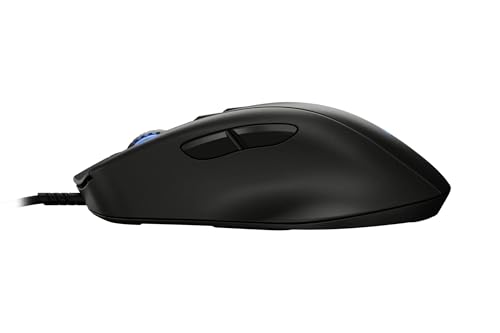 Mionix NAOS PRO Wired Gaming Mouse, 19K DPI Optical Sensor with 400 IPS, Kailh 80M Click Durability Micro-switches, 1K HZ Polling Rate, 7 Programmable Buttons, On-Board Memory for PC and MAC