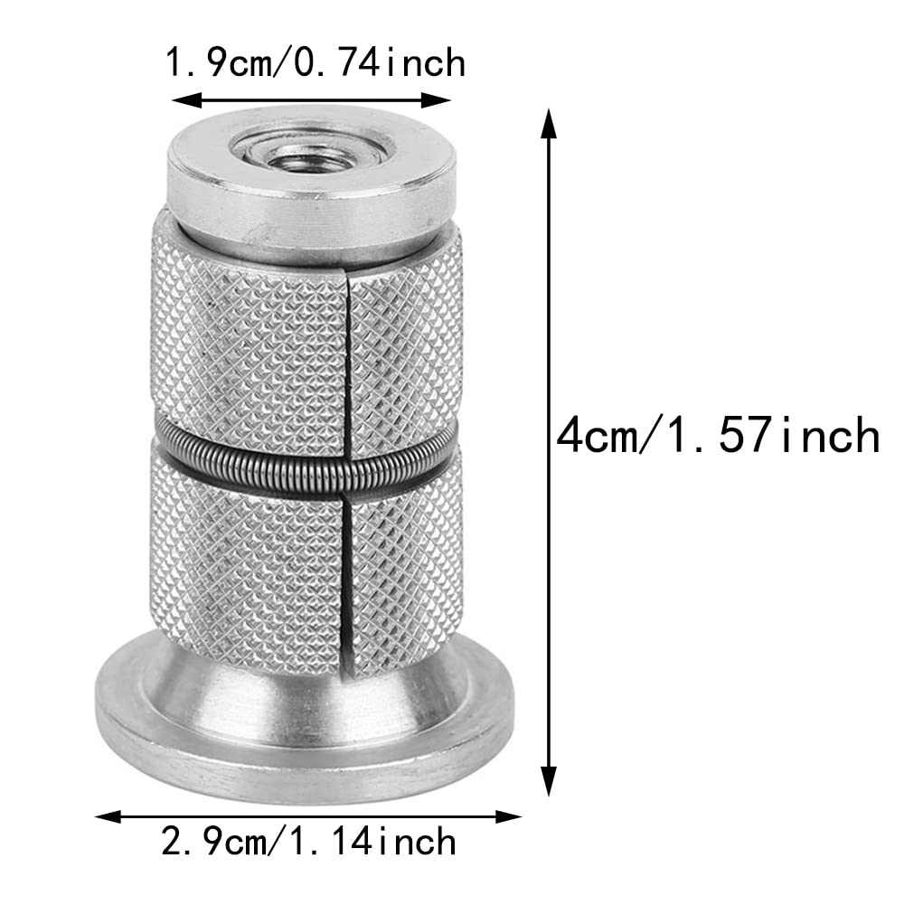 BLLNDX Bicycle Fork Headset Bike Headset Top Cap,Mountain Bike Fork Caps,Mountain Bike Front Fork Headset Top Cap, Expansion Bolt Screw Stem Cap, Expansion Headset Stem Base Accessories