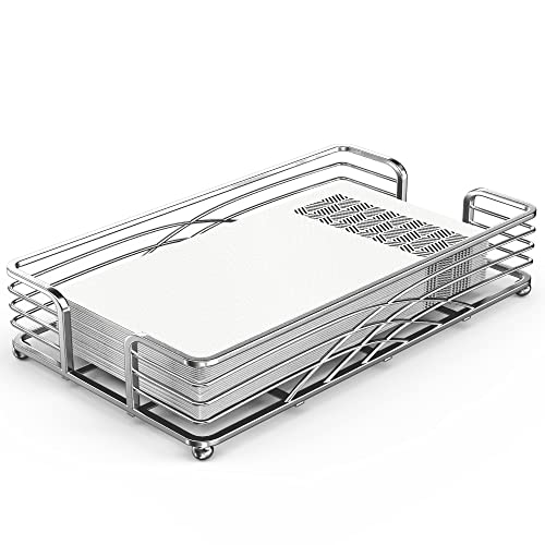 LEVIMETREE Guest Towel Napkin Holder - Guest Towels Disposable Bathroom Napkin Holder, Napkin Holder for Bathroom, Paper Towel Holder - Napkin Holders for Paper Napkins, Kitchen Restaurant Home Décor