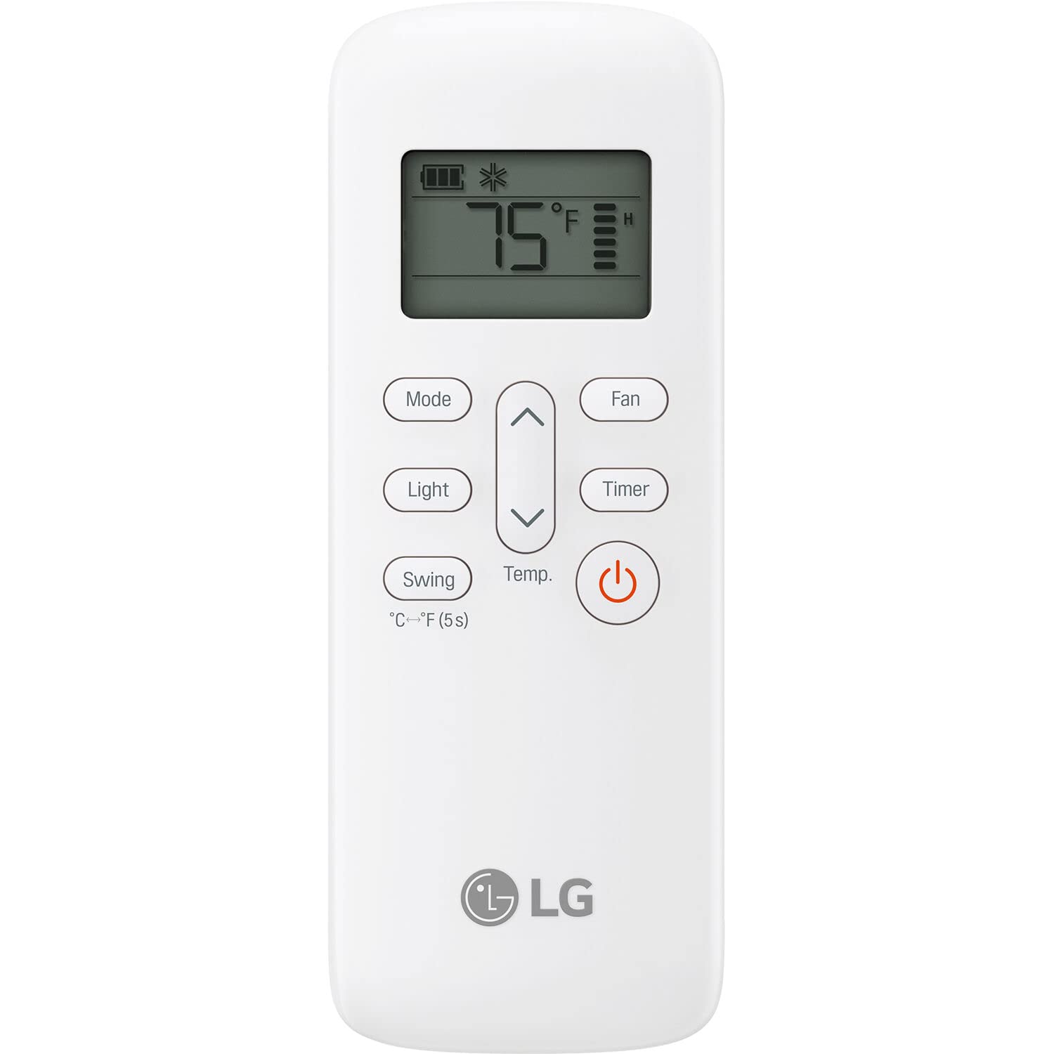 LG 7,000 BTU (DOE) / 10,000 BTU (ASHRAE) Portable Air Conditioner, Cools 300 Sq.Ft. (12' x 25' room size), Quiet Operation, LCD Remote, Window Installation Kit Included, 115V, LP0721WSR