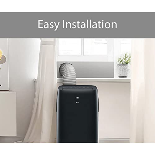 LG 8,000 BTU (DOE) Smart Portable Air Conditioner, Cools 350 Sq.Ft. (10' x 35' Room Size), Smartphone & Voice Control Works ThinQ, Amazon Alexa and Hey Google, 115V