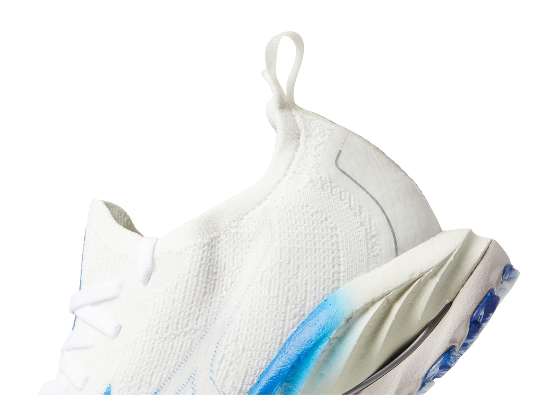 Mizuno Running Women's Wave Neo Wind Running Shoe, Undyed Wht-Peace Blue, 7.5
