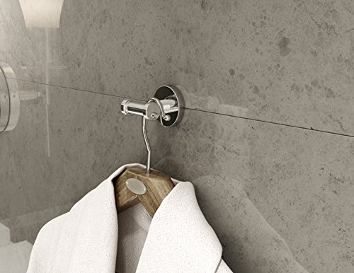 Symmons 353DRH Dia Wall-Mounted Double Robe Hook in Polished Chrome