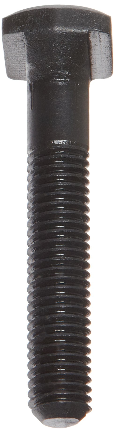 Te-Co 45210 Black Oxide Medium Carbon Steel T-Slot Bolt, 3/8"-16 TPI, 2" Thread Length, 3-1/2" Length, 13/16" x 11/16" x 3/16" Head, 3/8" Table Slot (Pack of 2)