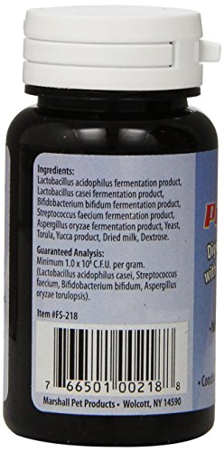 Marshall Pet Products Natural Probiotic Pet Digestive Tract Conditioner Supplement Eases Digestive Stress, ECE and Diarrhea in Ferrets and Small Animals, 1.7 oz