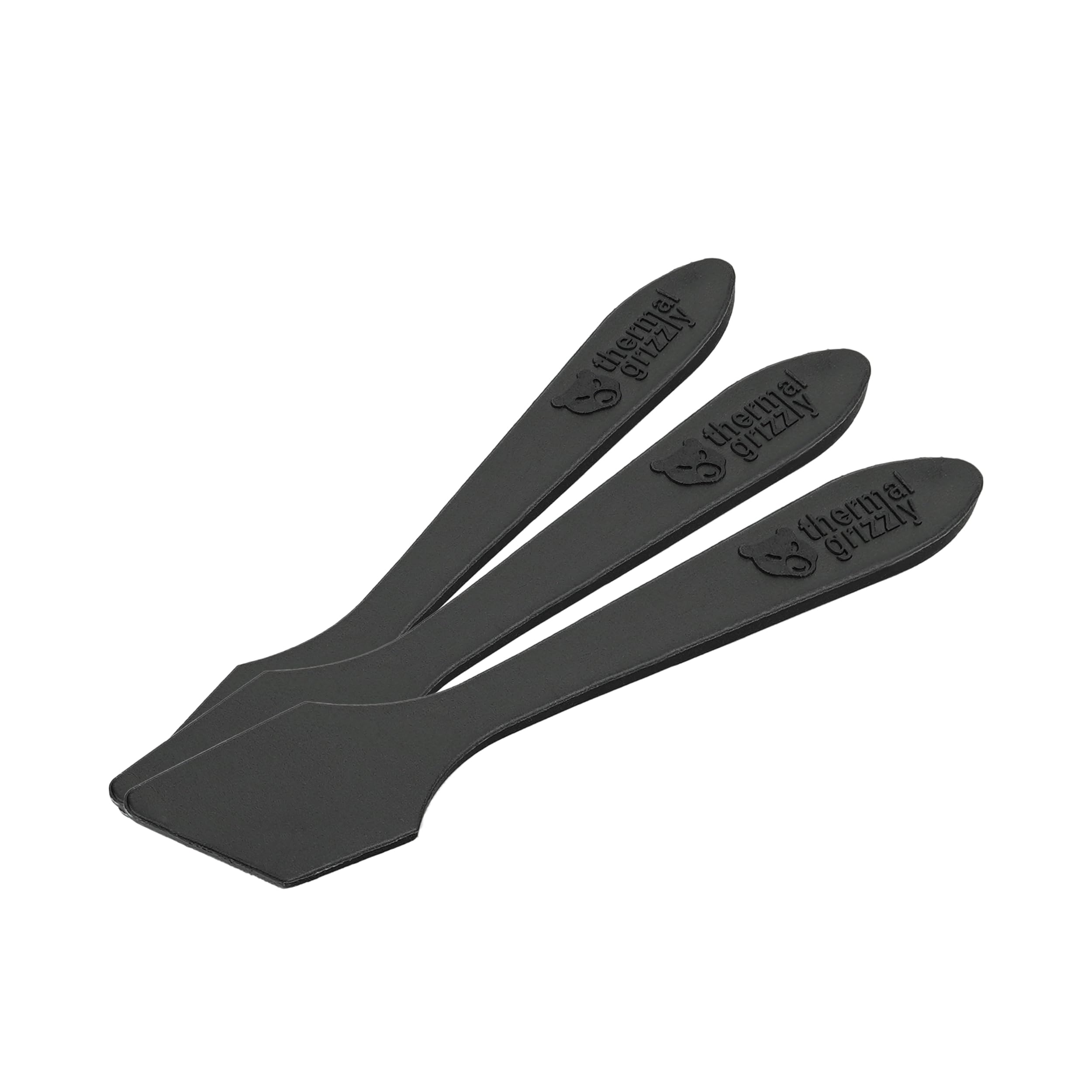Thermal Grizzly - Spatula (3 Pieces) - Perfect Application and Spread of Thermal Paste Or Liquid Metal - Even and Precise Compound Distribution CPU/GPU/PS4/PS5/Xbox