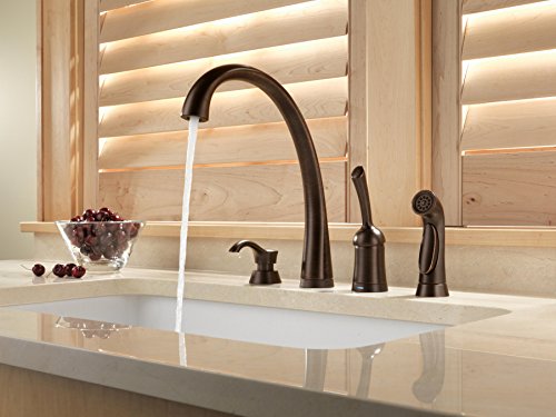 Delta Faucet Pilar Kitchen Soap Dispenser for Kitchen Sinks, Venetian Bronze RP50781RB