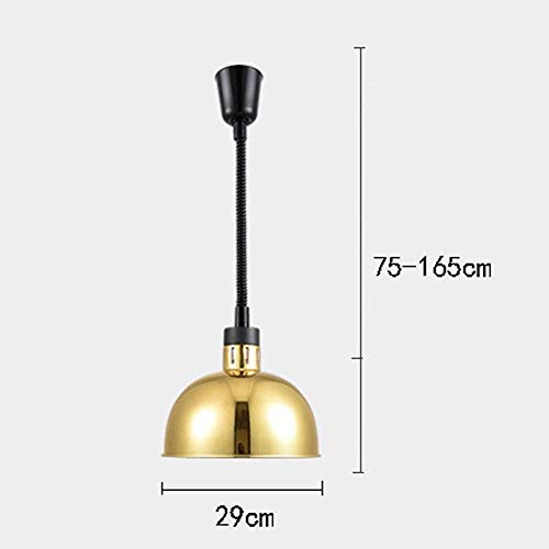 Light bulb 250W electric heat lamp food warmer light, kitchen buffet warmer infrared heating valve catering party for commercial food warmer buffet restaurant, 290mm, 4 pack