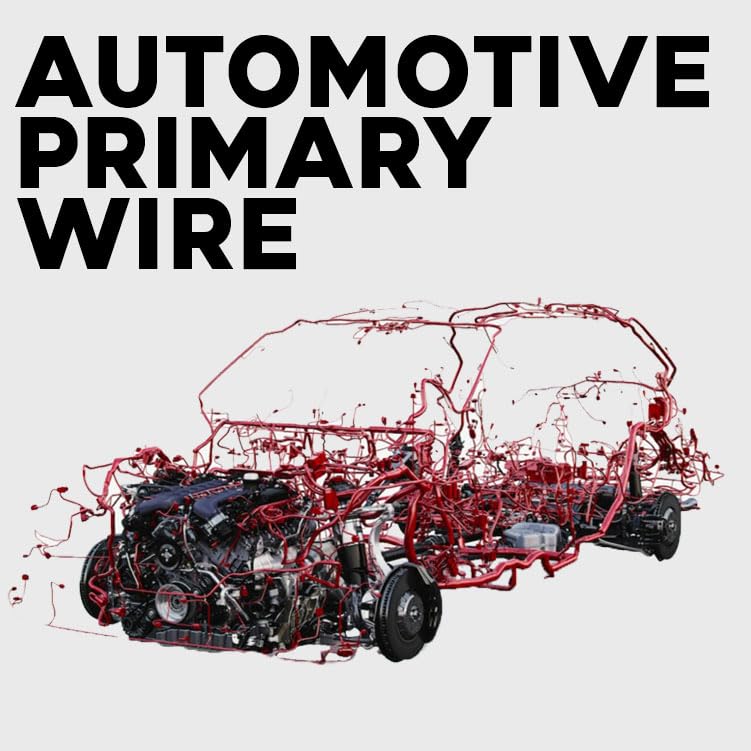 BEST CONNECTIONS 14 Gauge Automotive Primary Wire (100ft Each – 7 Color Bundle Set)– Durable Primary/Remote, Power/Ground Electrical Wire for Trailer, Car Audio, Lighting Circuits– 700ft Total