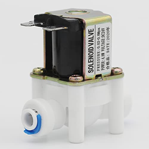 DIGITEN 24V 1/4" Inlet Feed Water Solenoid Valve for RO Reverse Osmosis Pure System