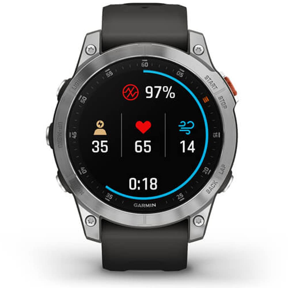 Garmin 010-02582-00 epix Gen 2 Premium Active Smartwatch Slate Steel Bundle with 2 YR CPS Enhanced Protection Pack