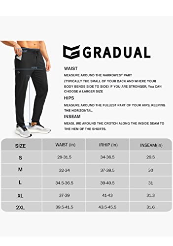 Men's Joggers with Zipper Pockets Stretch Tapered Sweatpants Athletic Pants for Men Workout Running Gym(Sage Green, XL)