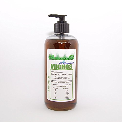 NilocG Aquatics | Liquid NPK+M | 500ml Bottles | Highly Concentrated Aquarium Plant Fertilizer for Demanding Planted Tanks