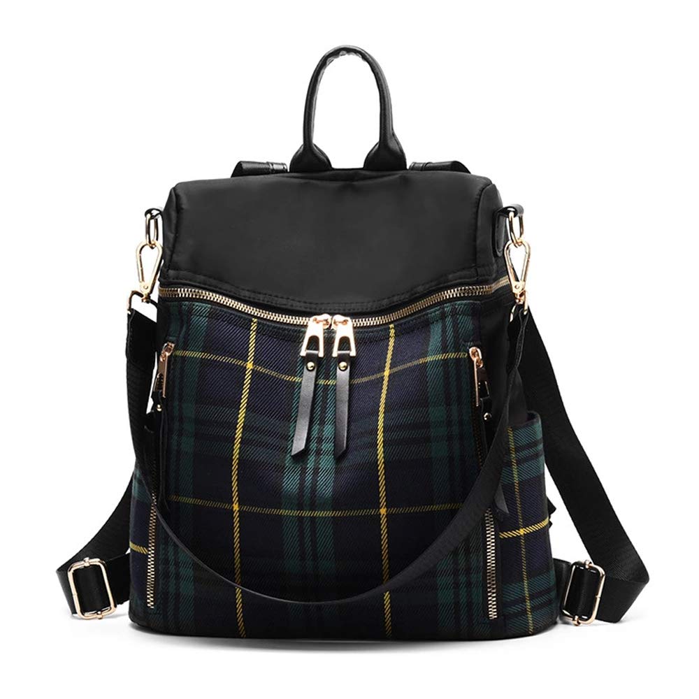 zhongningyifeng Women Backpack Purse Waterproof Nylon Rucksack Lightweight Fashion Casual Travel Ladies Shoulder Bag (large bear)