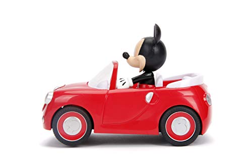 Jada Toys Disney Junior Mickey Mouse Clubhouse Roadster RC Car Red, 7"