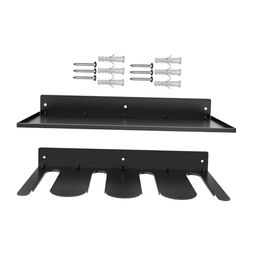 Dualoai Power Tool Organizer Wall Mount Drill Holder for Garage Cabinet, Storage rack