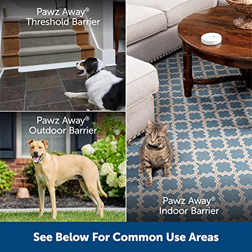 PetSafe Pawz Away Pet Barrier Mini Add-A-Barrier for Cats and Dogs - Up to 2.5 Feet of Radius, Waterproof for Indoor and Outdoor Use - Expand Coverage - Additional Barrier Only,White