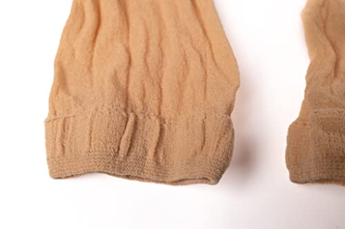 Disposable Foot Socks, Disposable Foot Sox, Tan - 1 Gross, 144 pieces