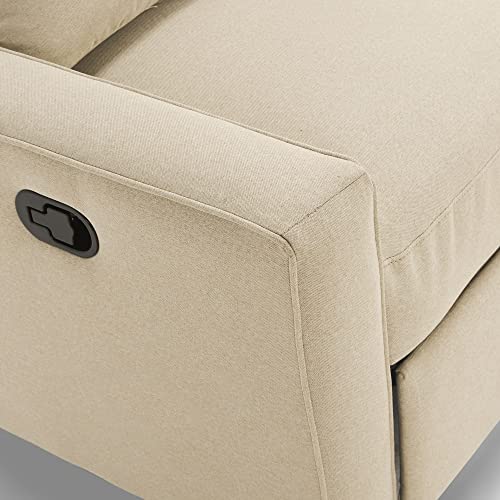 Serta Palisades Reclining Sectional with Right Storage Chaise - Beige