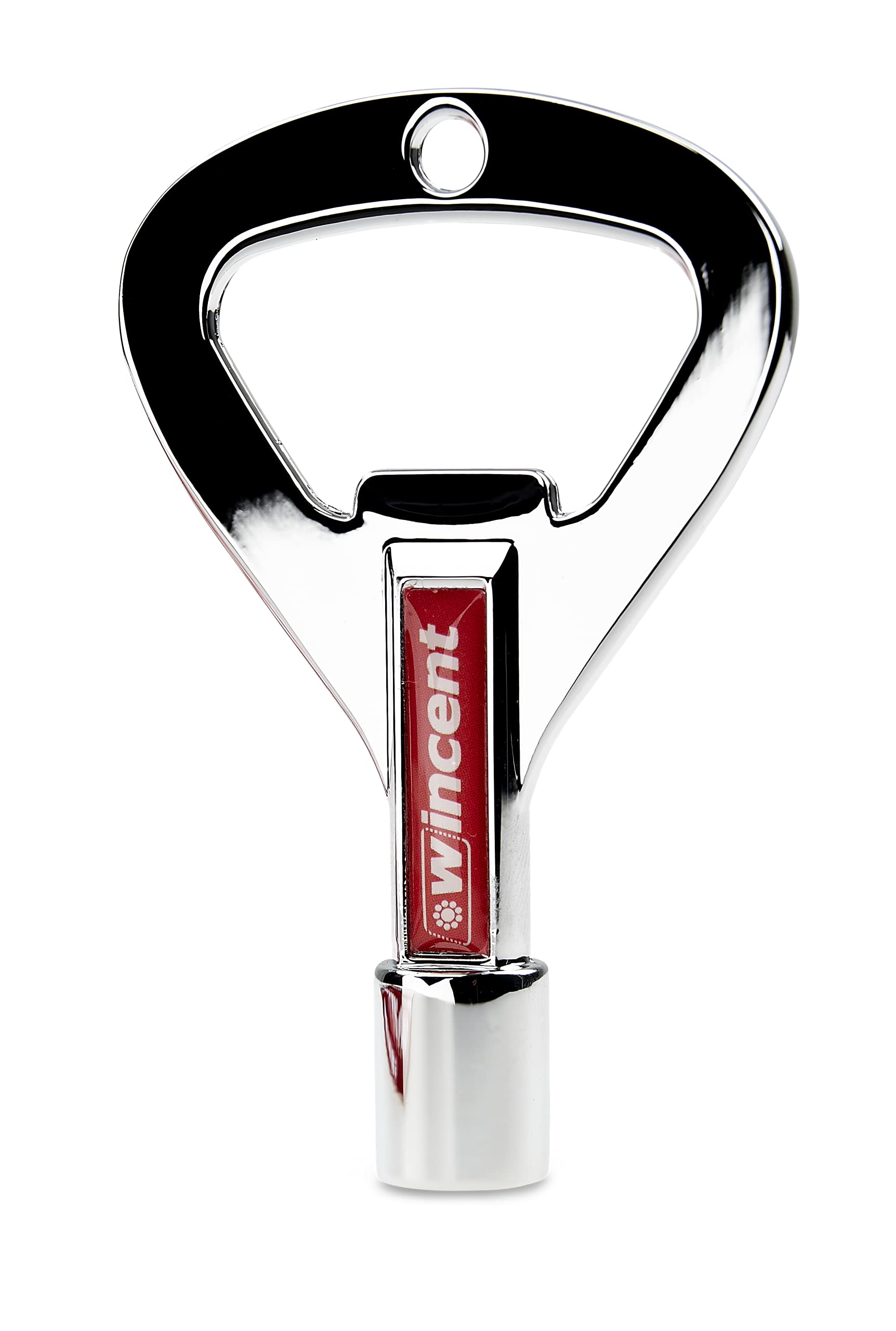 Wincent Drumsticks Drum Key Bottle Opener WRKBBPP Rockkey Black Chrome 1 Piece