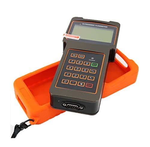CNYST Ultrasonic Flow Meter Liquid Flowmeters with TS-2 Small Size Transducer and HS Small Bracket Pipe Diameter DN25 to 100mm Max Liquid Temperature 90 Degrees Celsius