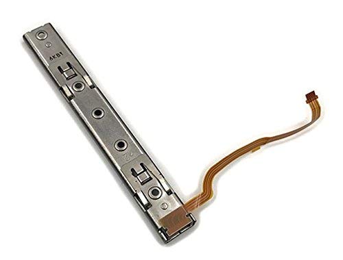 Left Right R L Slider Rail with Flex Cable Fix Part Replacement for Nintendo Switch NS NX Joy-Con Console (Left Slider Rail)