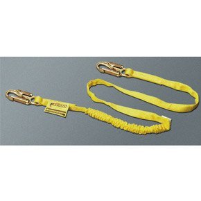 Honeywell 6' Web Lanyard w/2 Locking snap Hooks with USS Tags 216WLS/6FTYL-USS