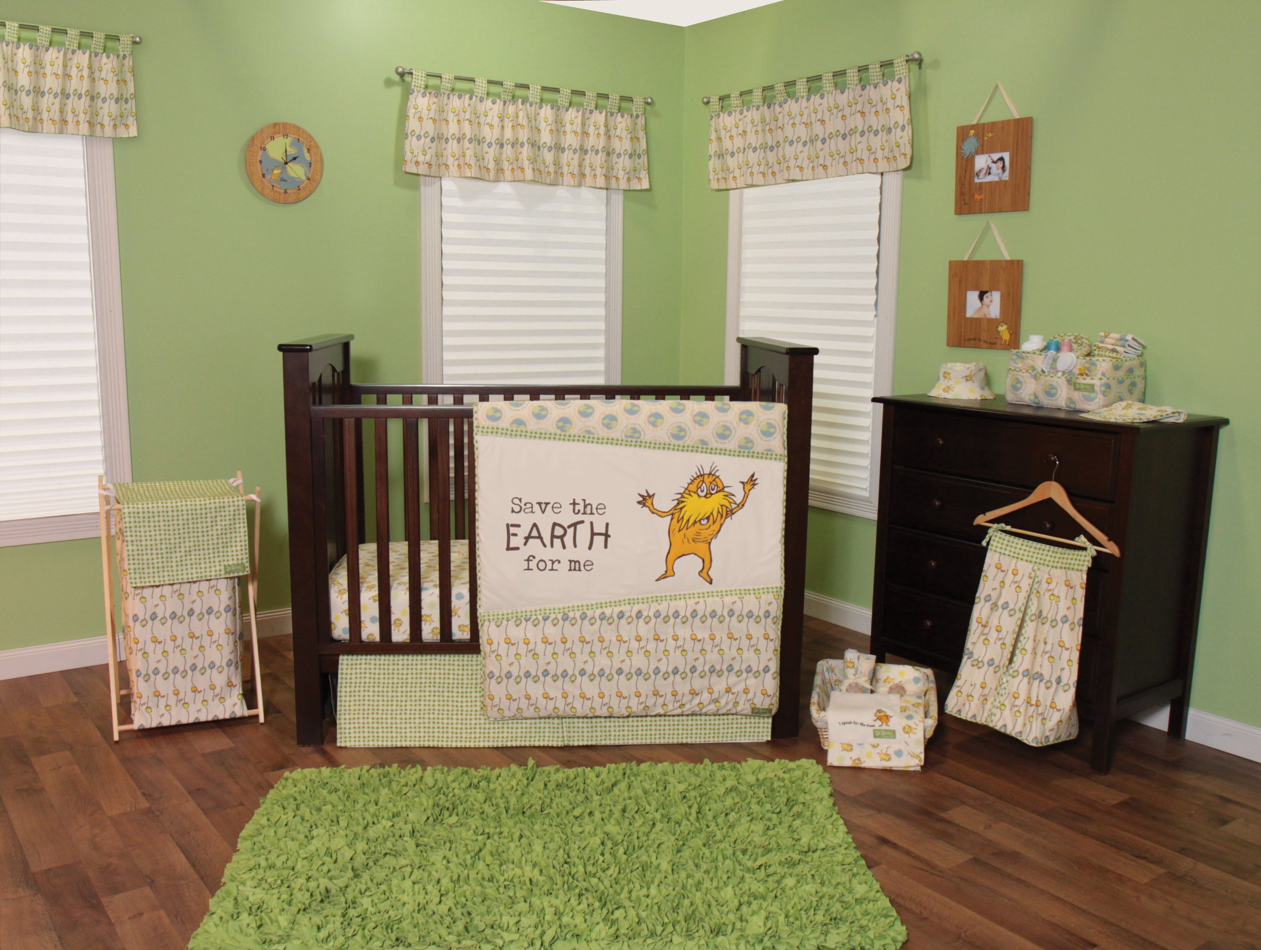 Trend Lab Dr. Seuss The Lorax Diaper Stacker, Natural