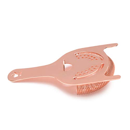 Cocktail Kingdom Koriko® 2-Prong Hawthorne Strainer - Copper-Plated