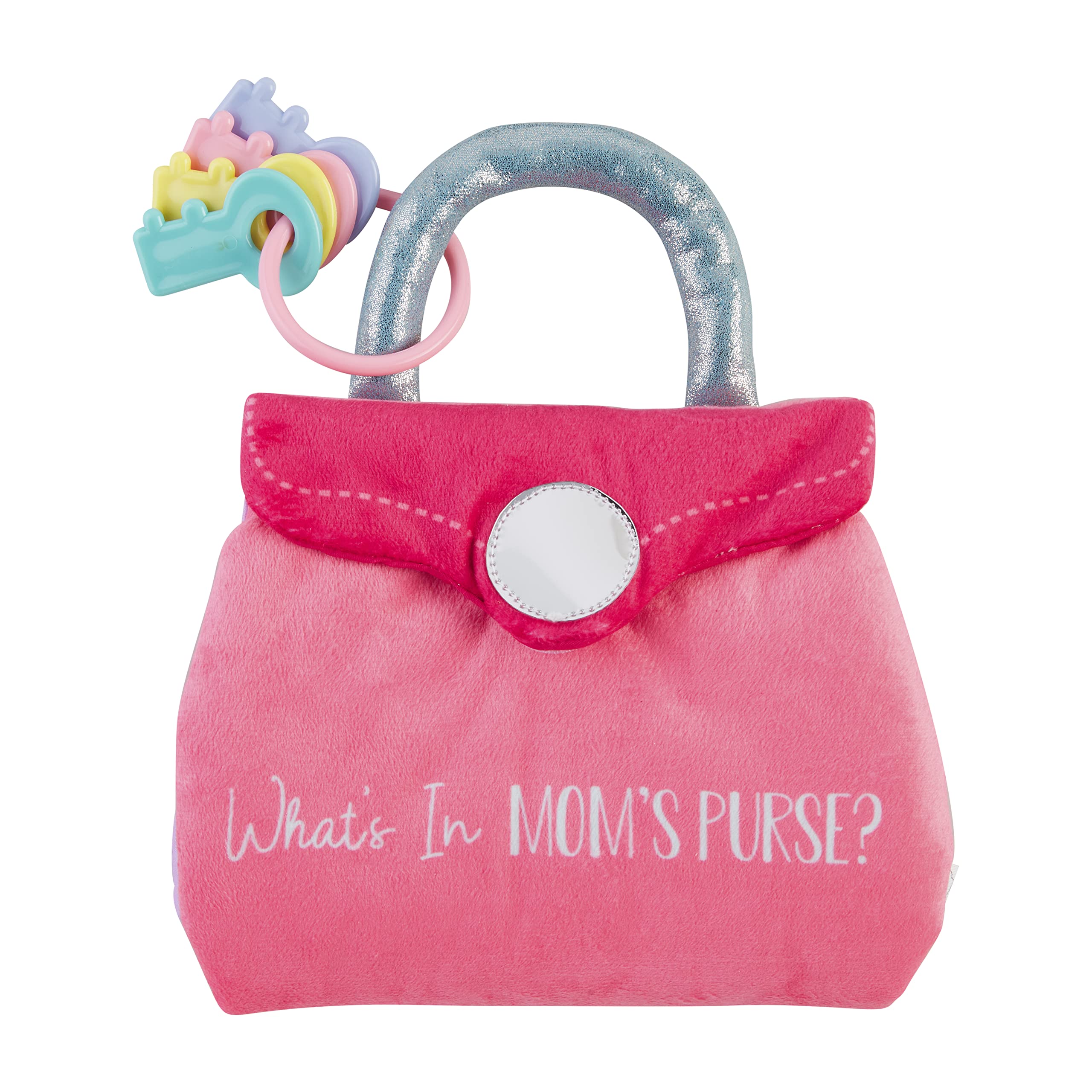 Mud Pie Children's Mom's Purse Plush Book